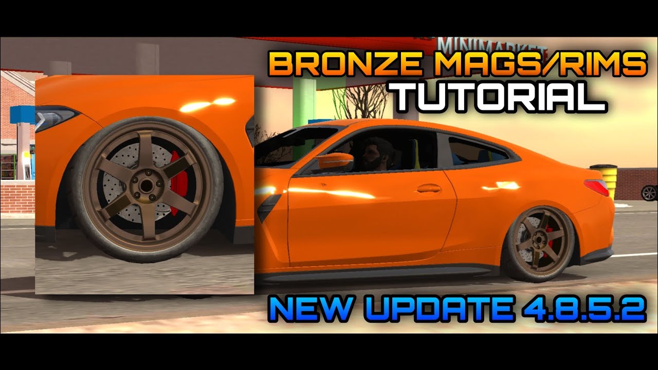 New Update 4 8 5 2 Bronze Mags Rims Wheels Tutorial In Car Parking new-update-4-8-5-2-bronze-mags-rims-wheels-tutorial-in-car-parking