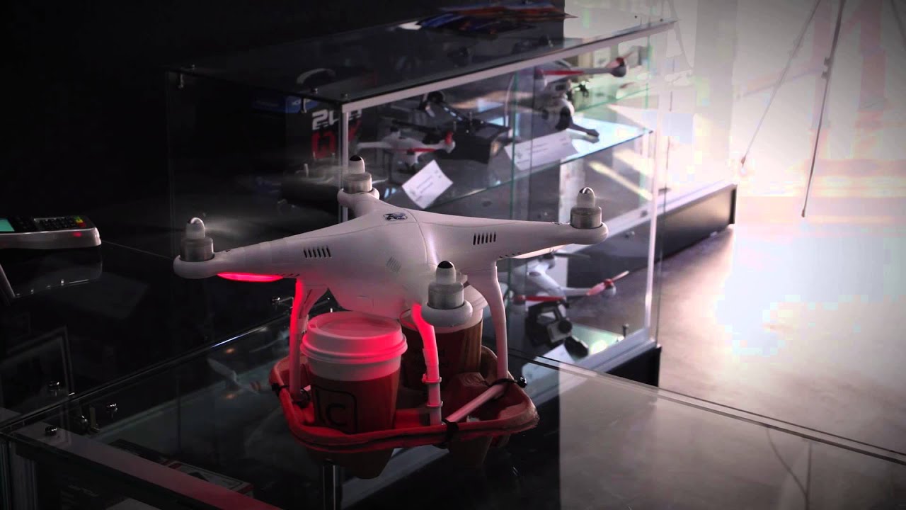 Drone Coffee Delivery featuring Multicopter Warehouse and Lost Coffee ...