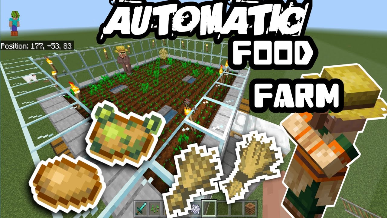Very Simple And Fully Automatic Crop/Food Farm In Different Style For ...