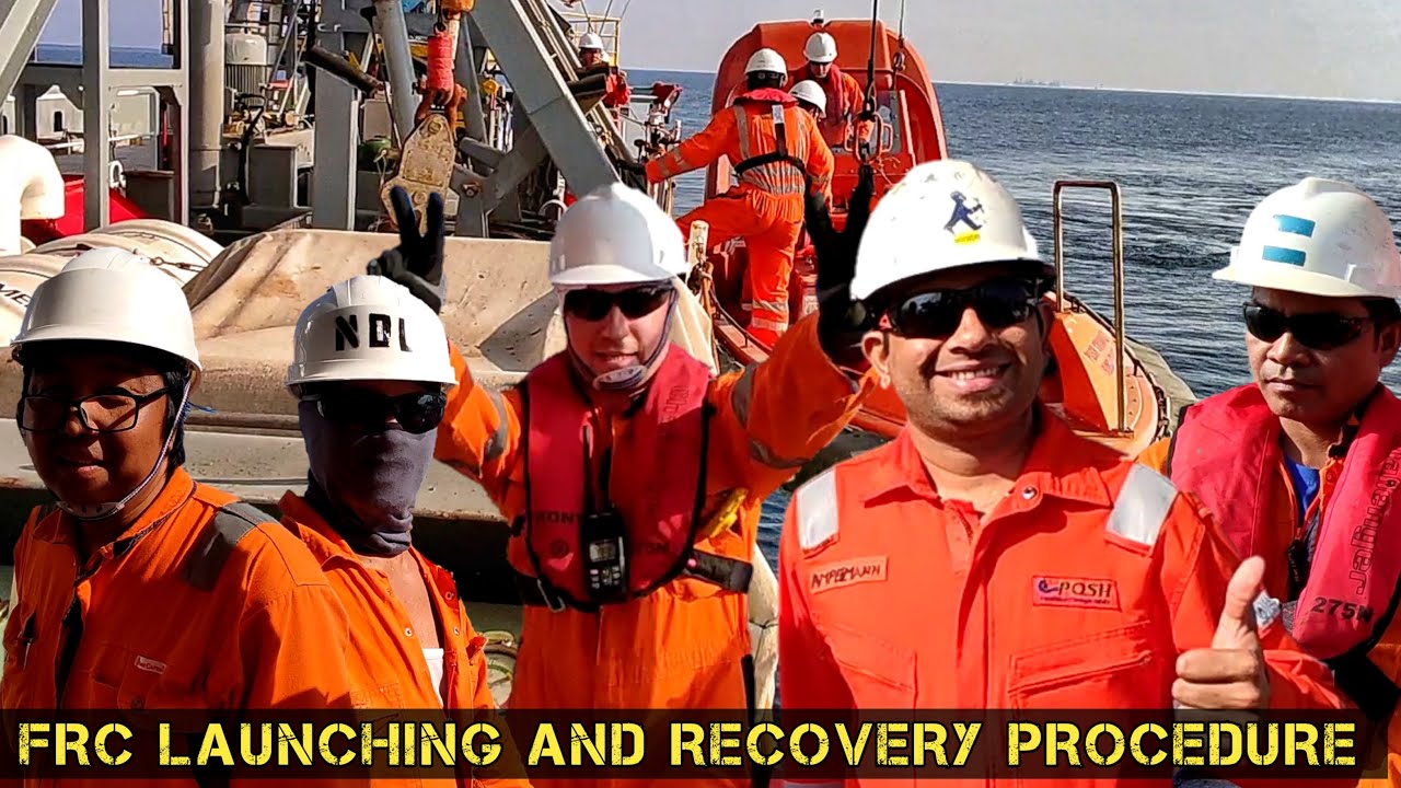 FAST RESCUE BOAT LAUNCHING AND RECOVERY PROCEDURE - YouTube