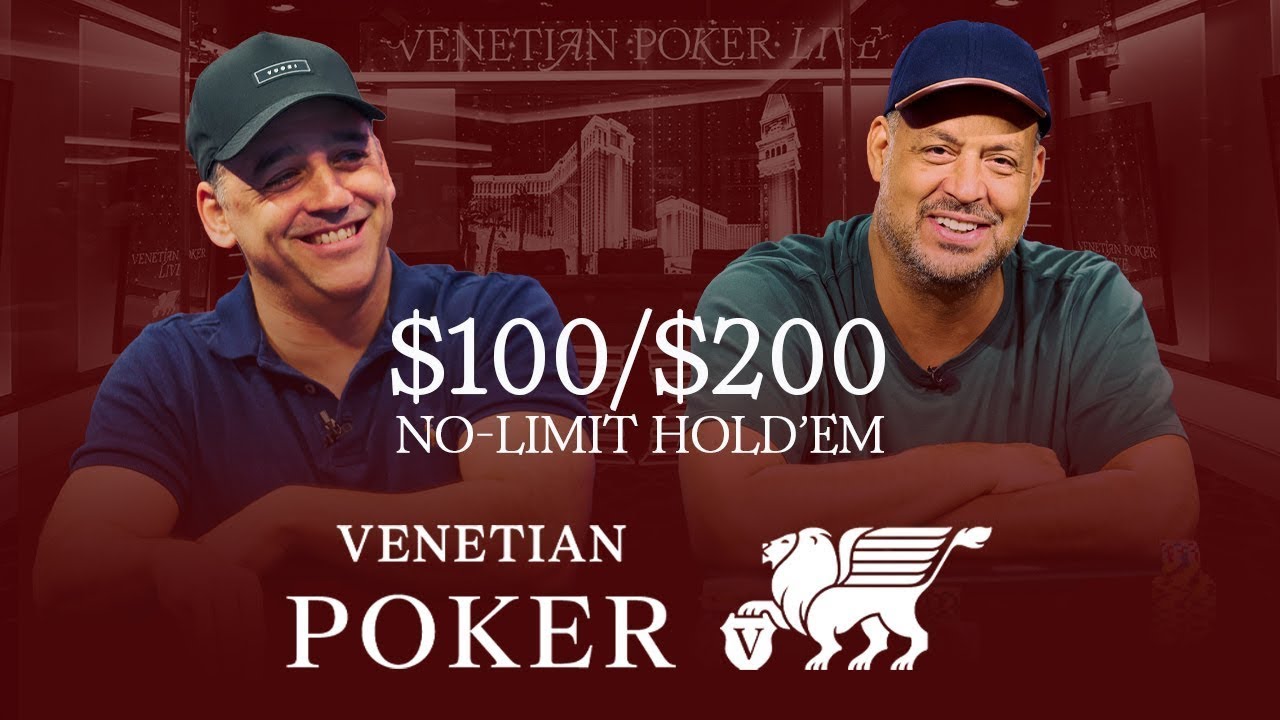 Venetian Poker Live $100/$200 No-Limit Hold'em Cash Game with Jean ...