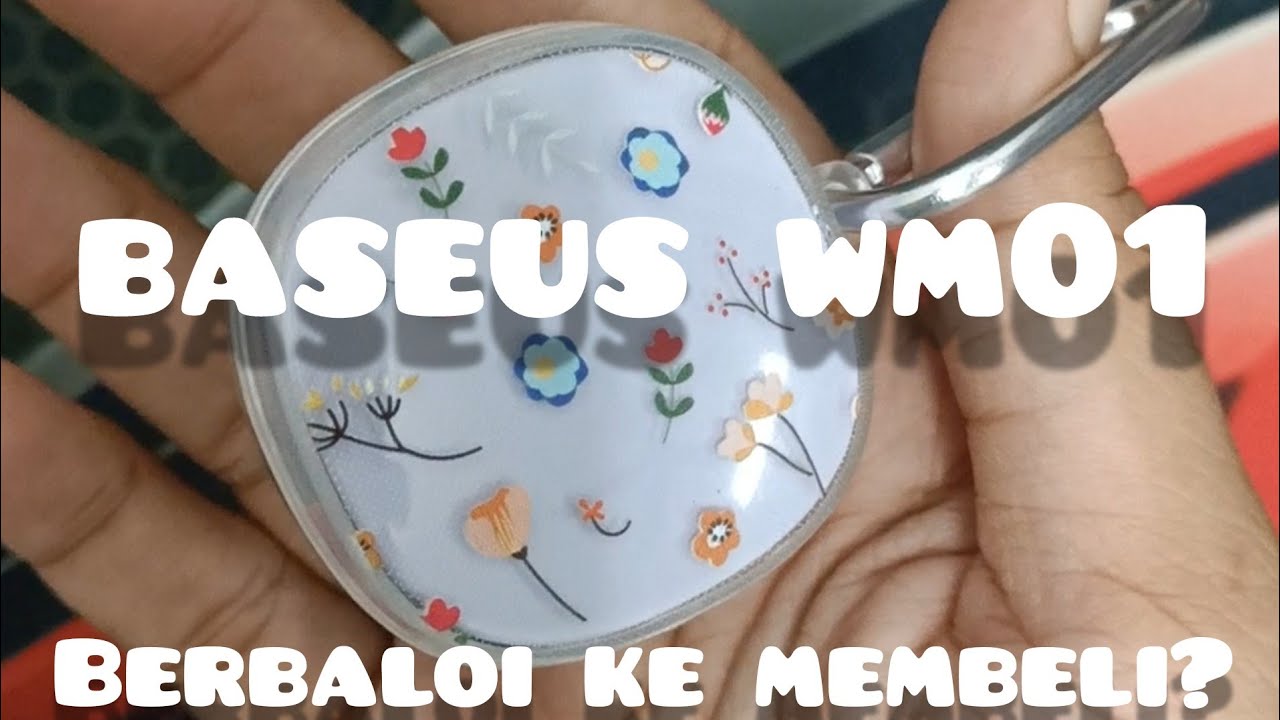 Baseus WM01 - patut ke korang beli earbud/wireless earphone ni? - YouTube