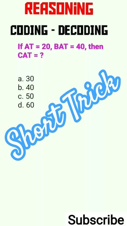 Reasoning Coding Decoding Railway Exam Codingdecodingtricks Reasoning Motivation