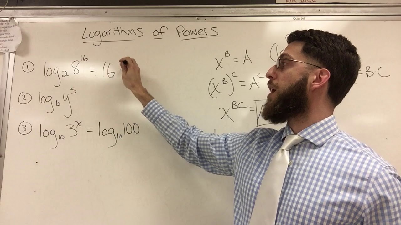 Power Rule Of Logarithms YouTube Power Rule Of Logarithms YouTube