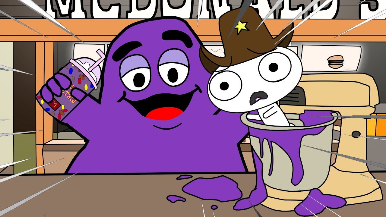I found the recipe for the grimace shake (animation) - YouTube