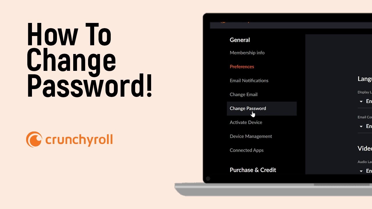 How to Change Password on CrunchyRoll [easy] - YouTube