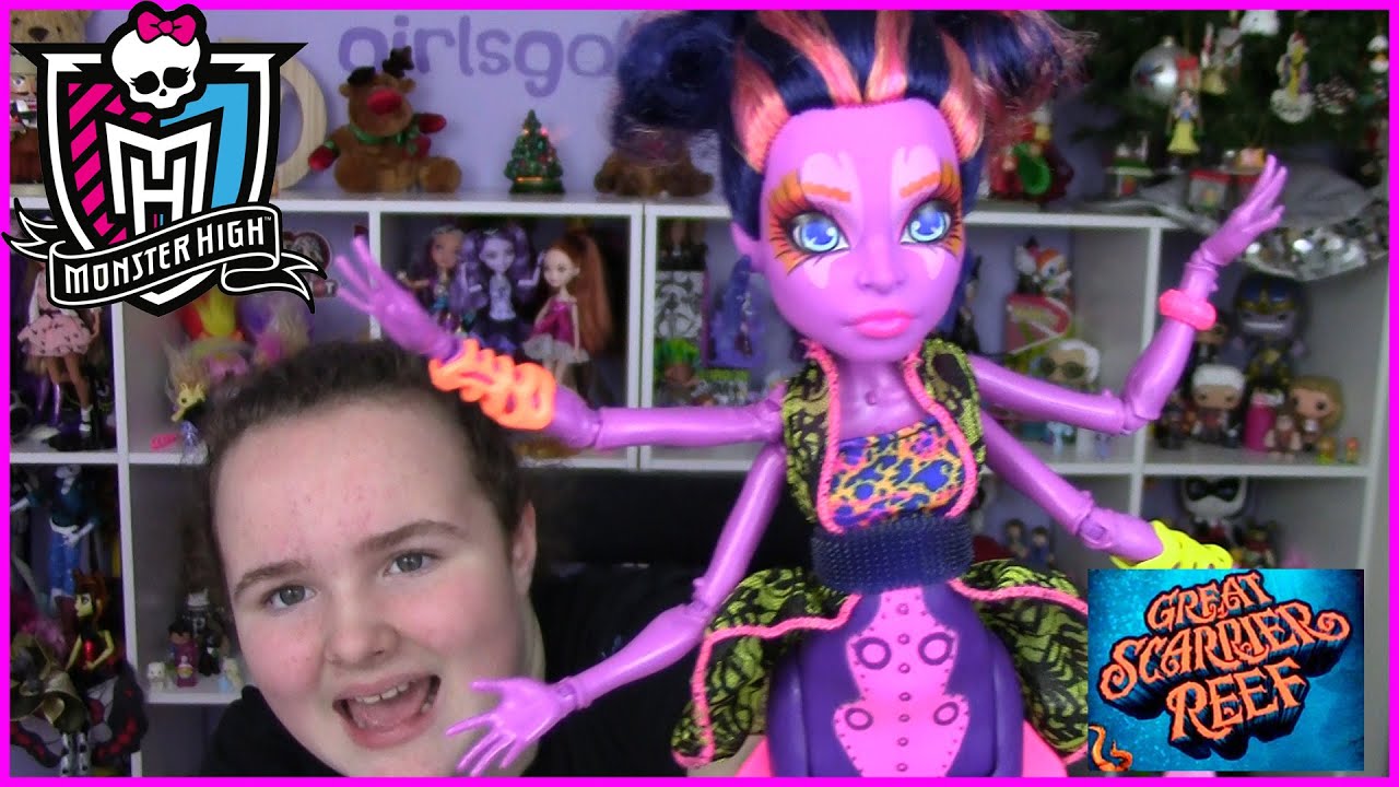 Kala Mer'ri ~ Great Scarrier Reef ~ Monster High Doll Review - YouTube