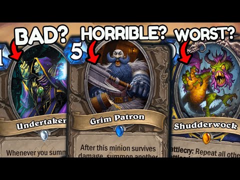What is the WORST Hearthstone Deck That Won A Championship?
