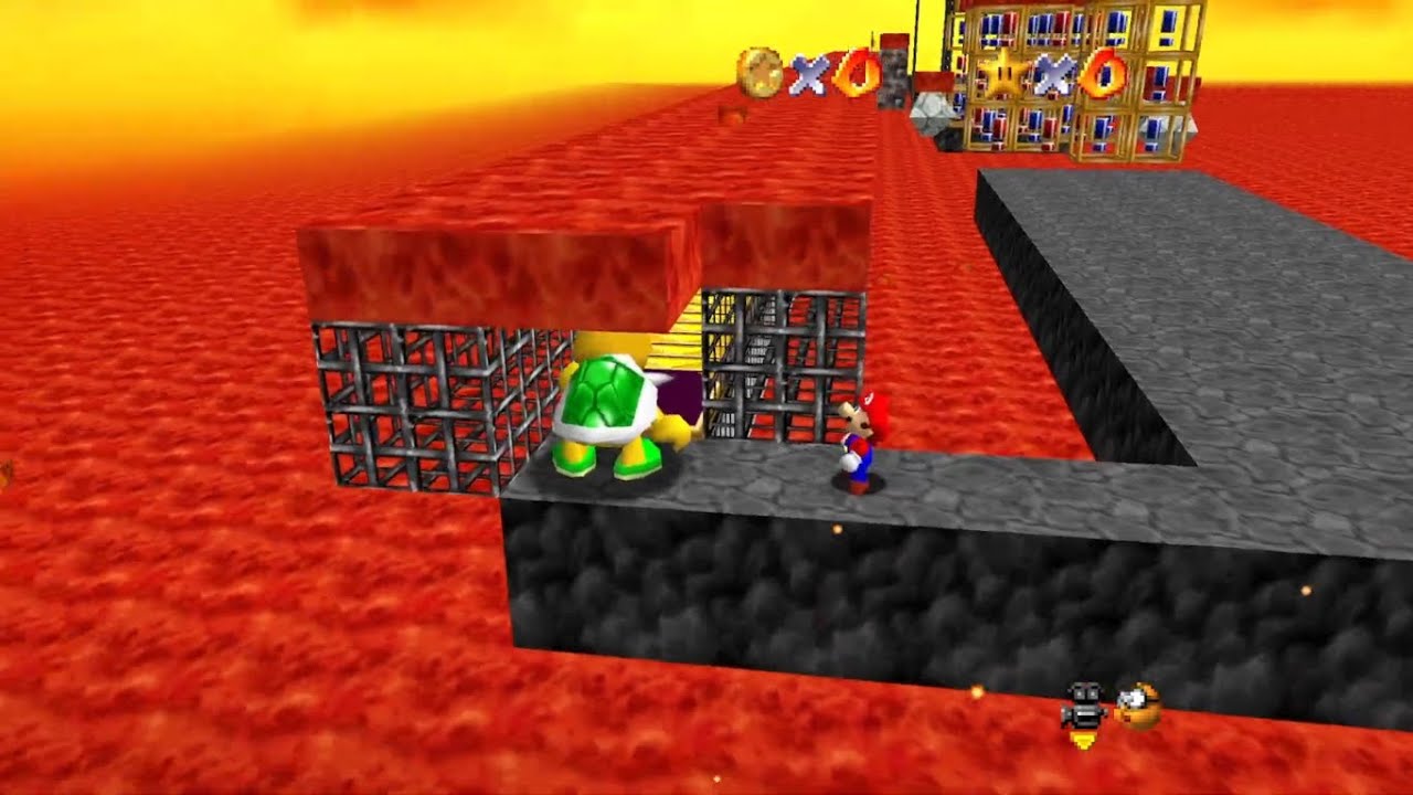 Lengthy Lava Line by Epsilon777 - Mario Builder 64 - YouTube