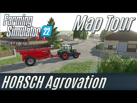 FS22 Map Tour: HORSCH AgroVation Farm - YouTube