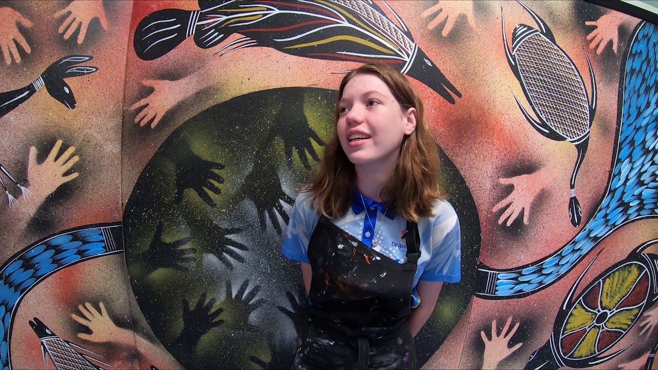 Indigenous Artist Les Huddleston - YouTube