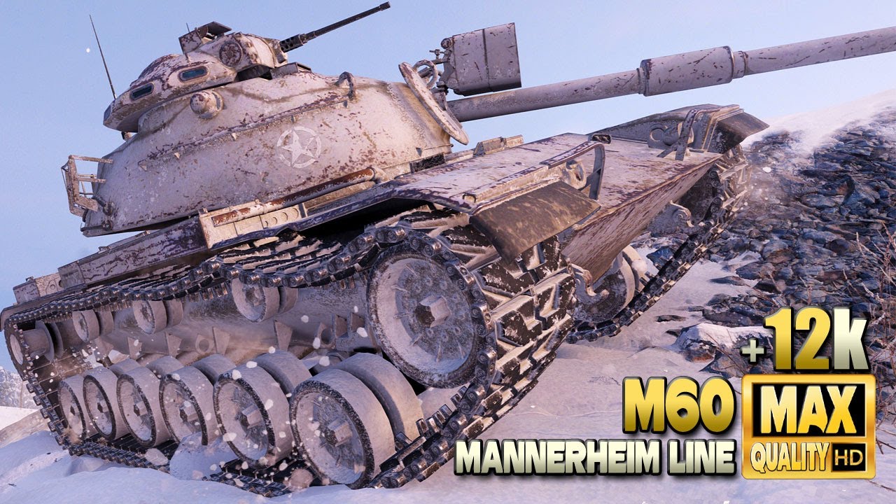 M60: Insane accuracy and firepower - World of Tanks - YouTube