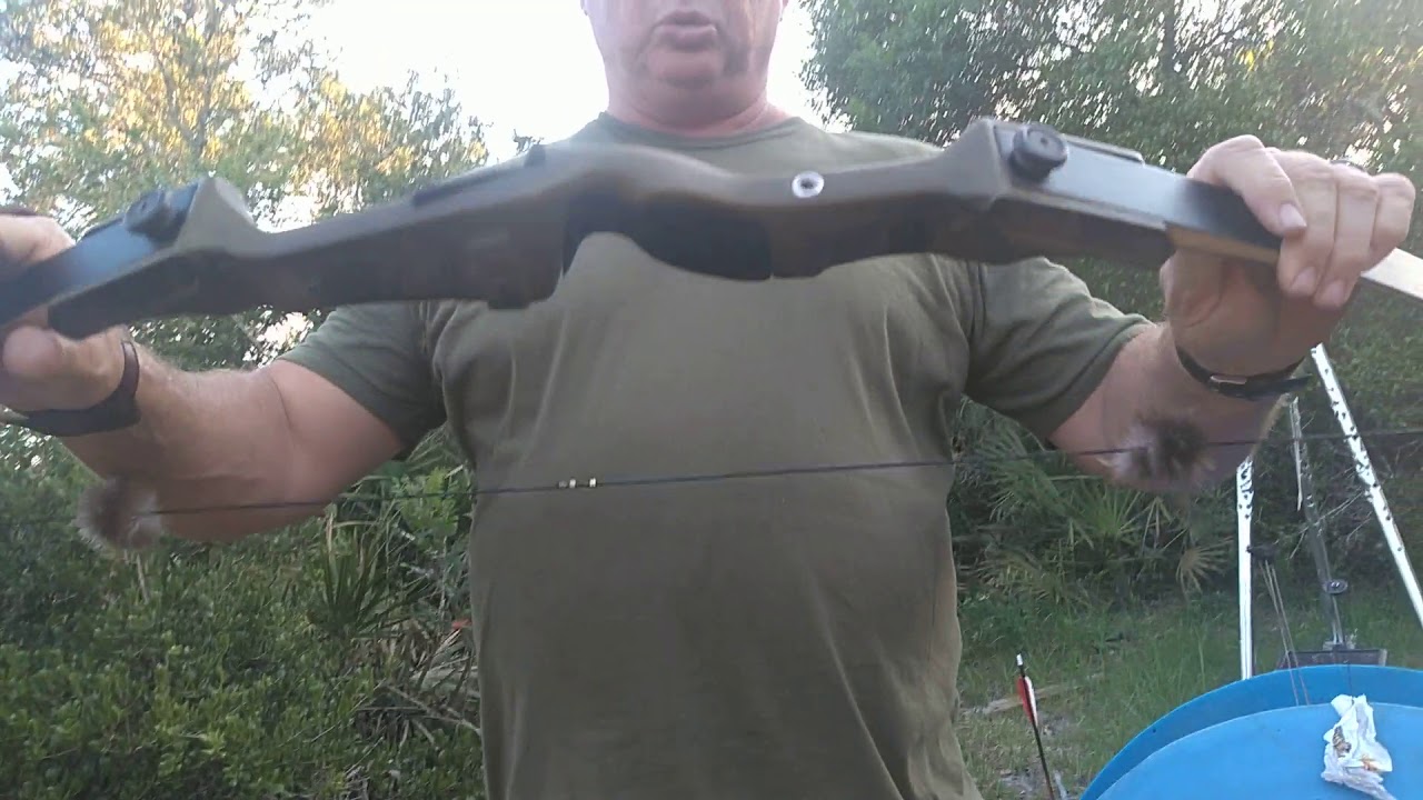 Shooting my new warf bow build - YouTube