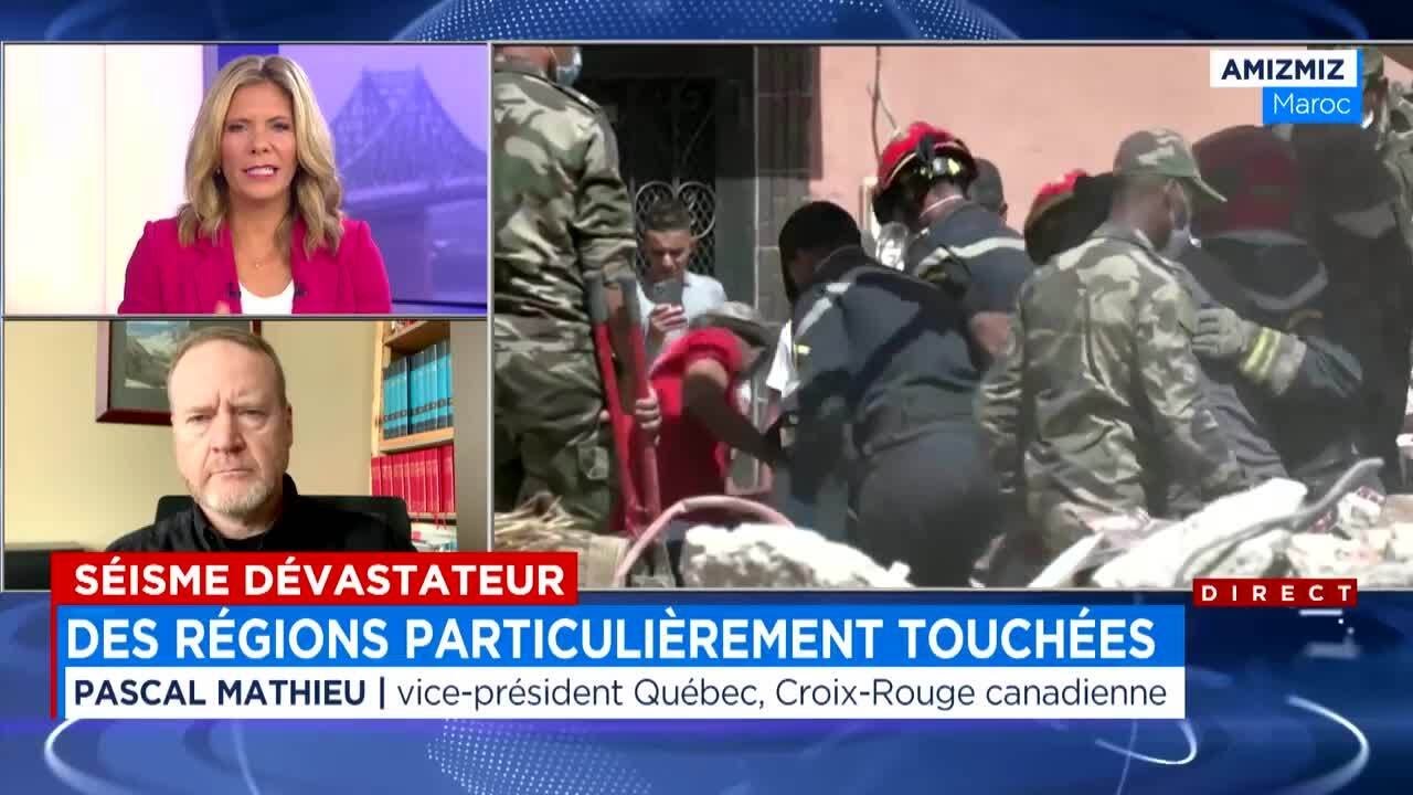 Séisme au Maroc: l'aide internationale s'organise - Entrevue avec Pascal Mathieu - YouTube