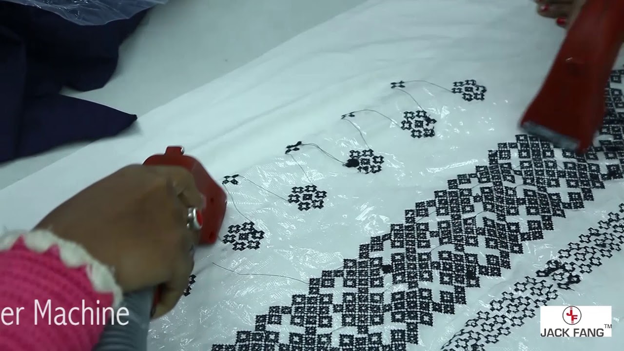 Jack Fang Embroidery Thread Trimmer Machine I Thread Cutting Machine I ...