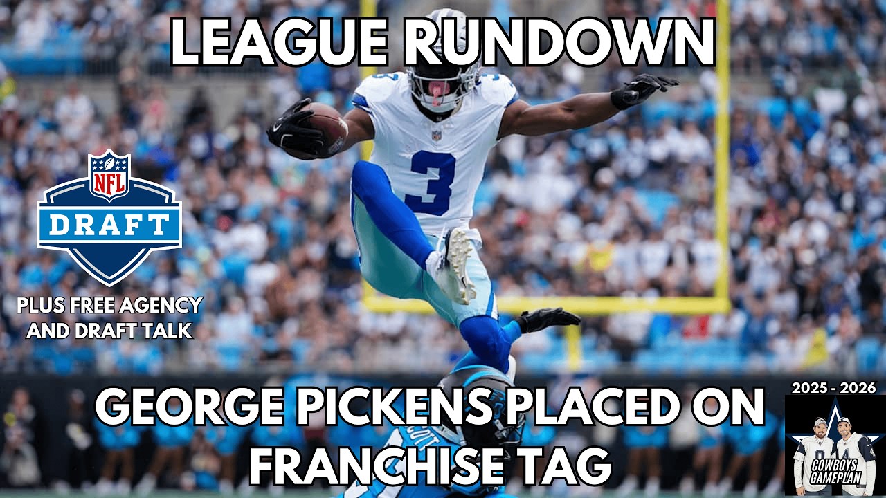 George Pickens Placed On A Franchise Tag Plus Draft Talk | League ...