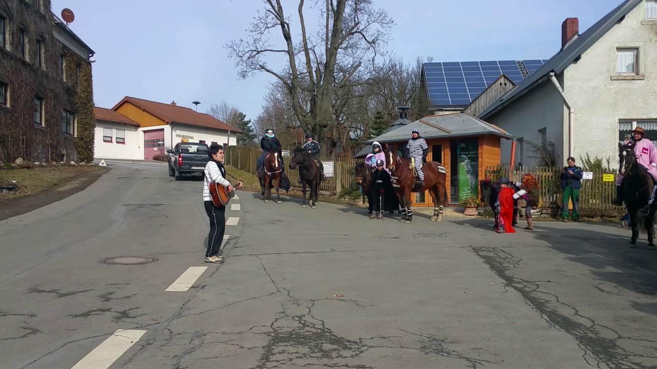 Faschings-Stern-Ritt 2017 - Abschlusssong von Christian Martius - YouTube