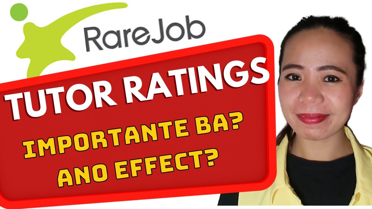 Lesson Satisfaction Ratings in Rarejob| Tutor Ratings Explained - YouTube