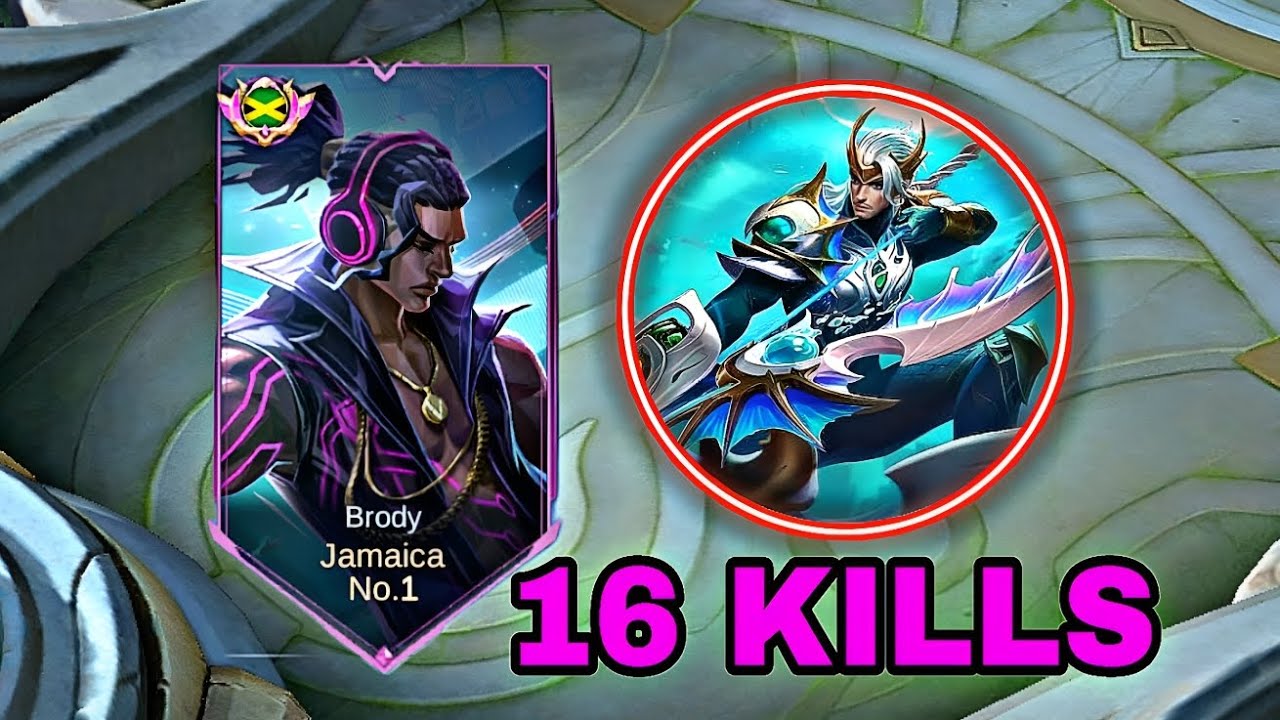 16 KILLS YI SHUN SHINE AT GOLD LANE?! | BRODY GAMEPLAY | MLBB - YouTube