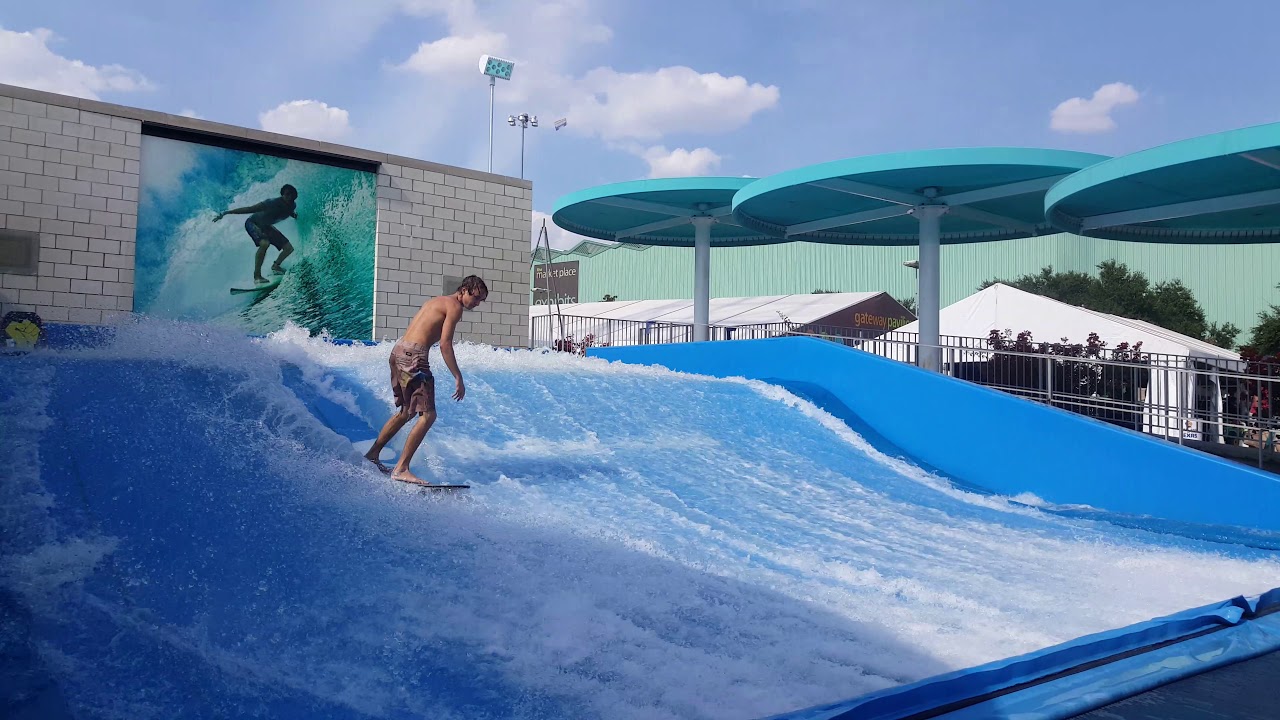 FlowRider Surf Machine Demo Shows at the State Fair of Texas Dallas ...