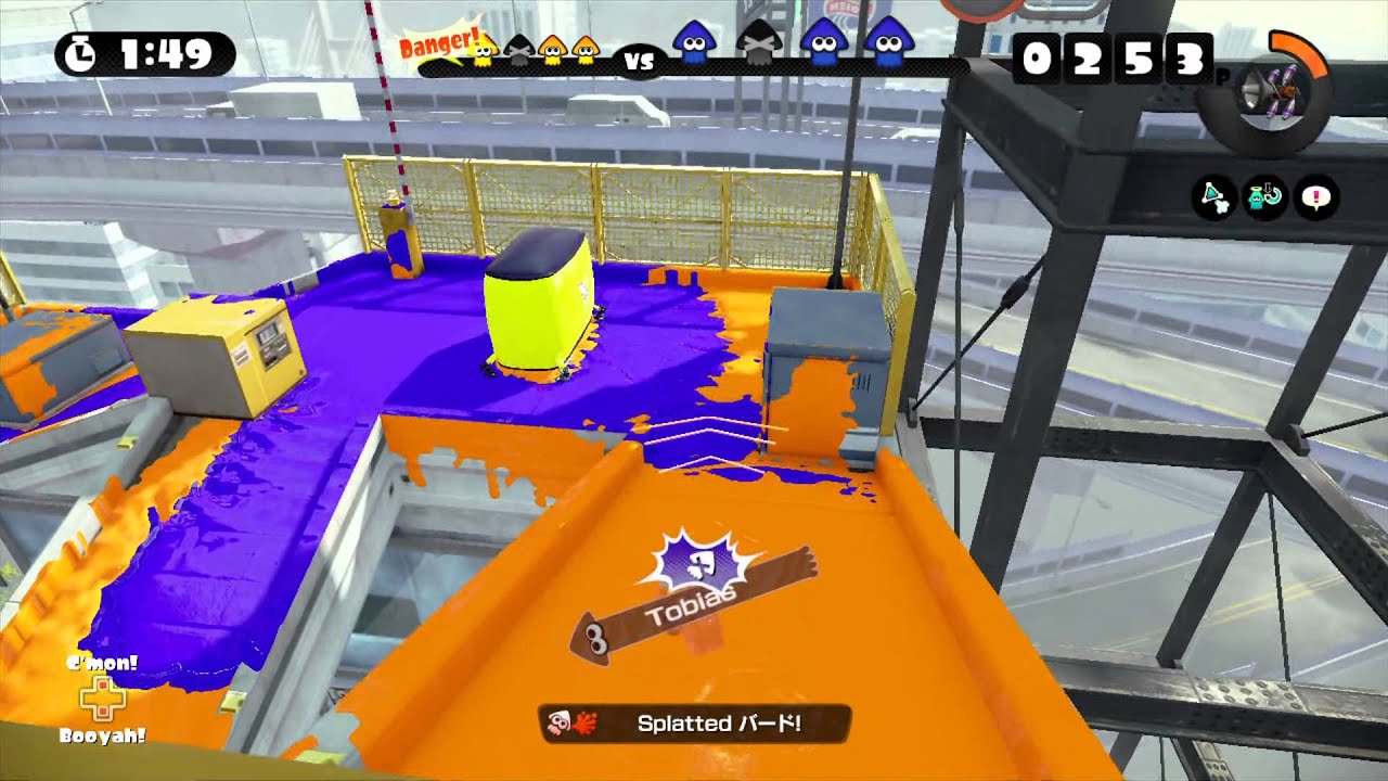 Splatoon - Daily Turf War #23 w/ Hero Roller Replica - YouTube
