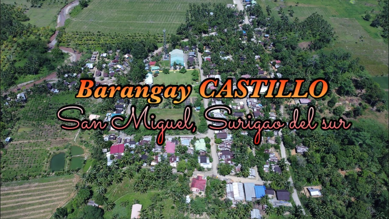 Barangay CASTILLO, SAN MIGUEL , SURIGAO DEL SUR | #castillo - YouTube