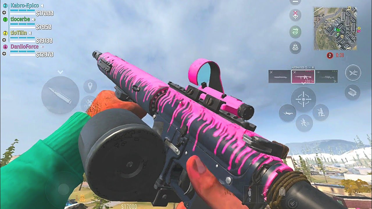 WARZONE MOBILE BOP6 XM4 BATTELE ROYALE GAMEPLAY VERDANSK - YouTube