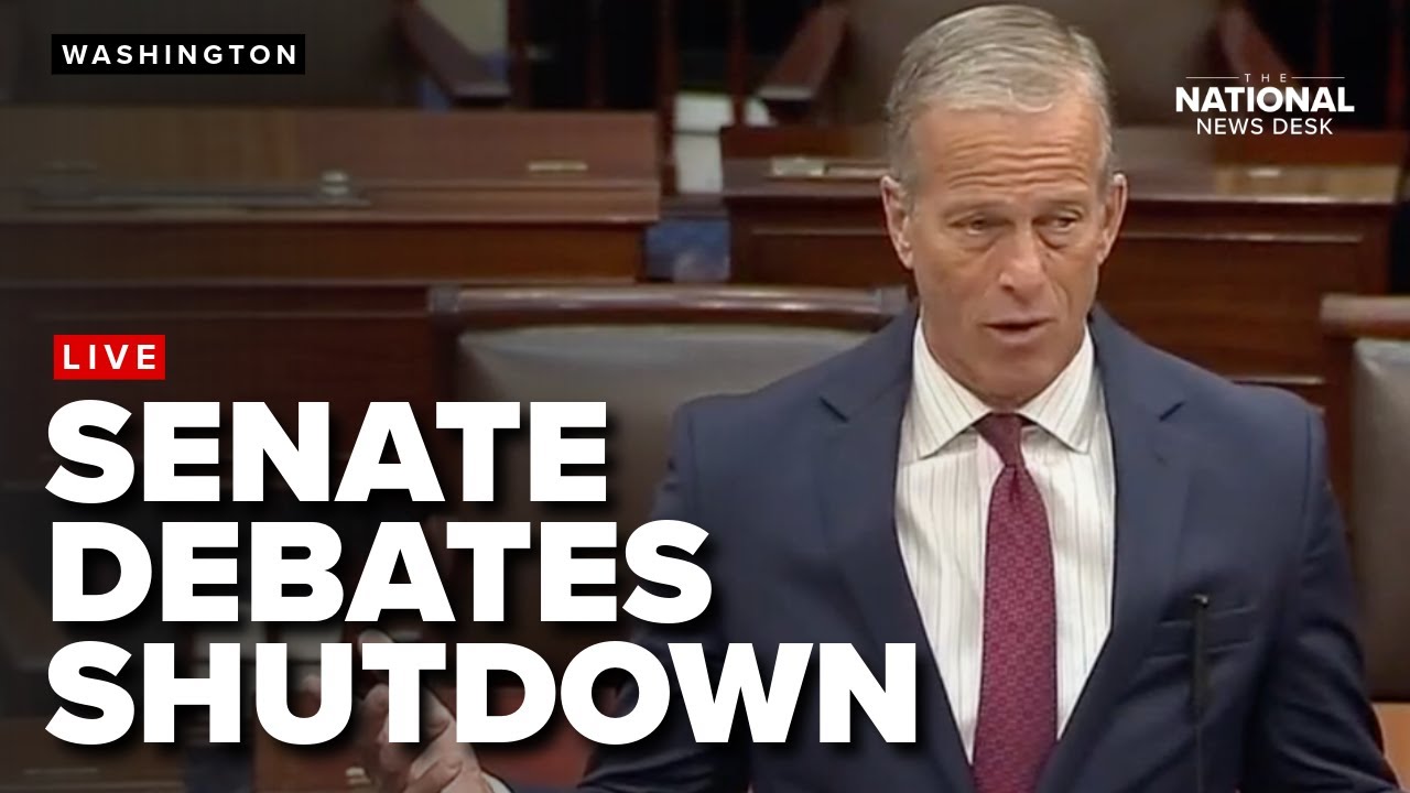 LIVE LOOK: Senate floor debates on day 16 of government shutdown - YouTube