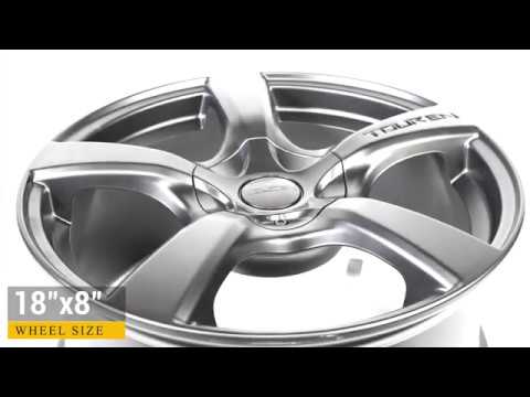 TOUREN TR9: MATTE BLACK, 18x8 - YouTube