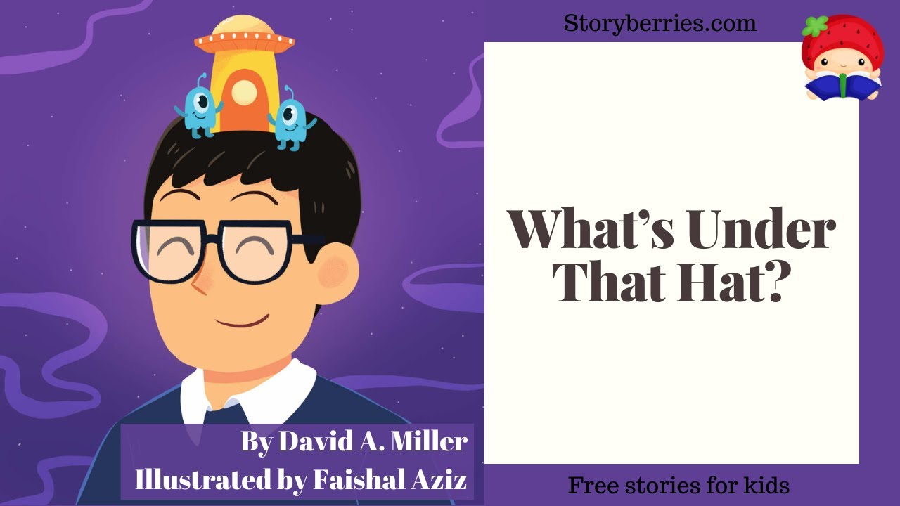 WHAT'S UNDER THAT HAT🍓Read along animated picture book with English ...