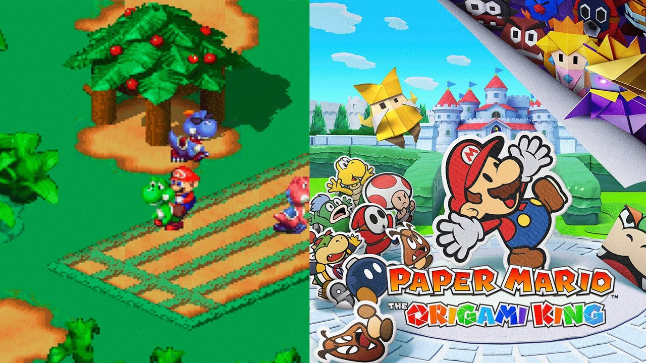 Evolution Of Paper Mario Game/ Nintendo / Master Evolution - YouTube