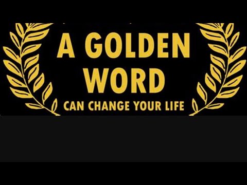 Golden Words ...Must Watch .. - YouTube
