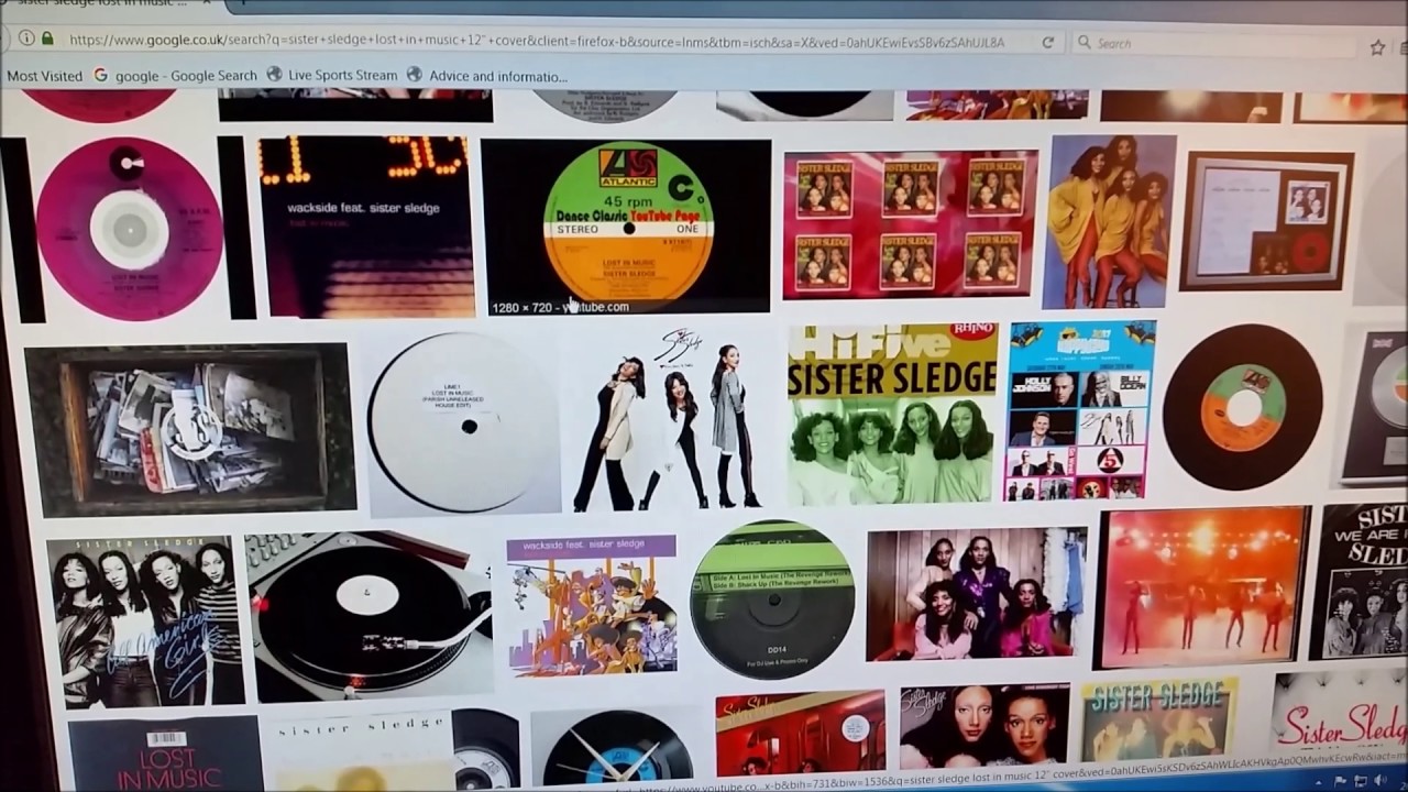 Sister Sledge - Lost in Music 12" extended version - YouTube