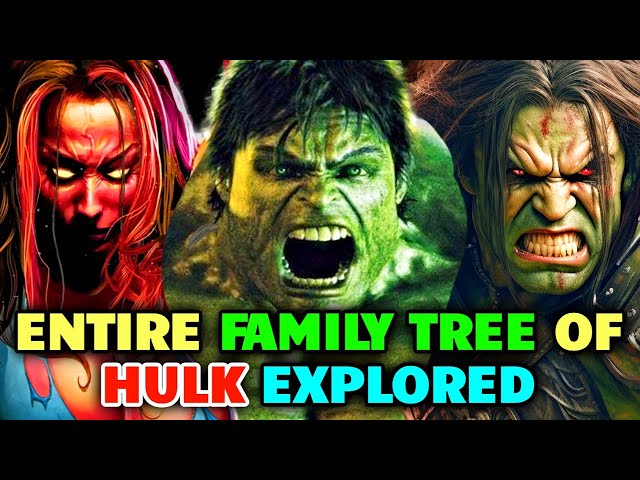 Hulk Family Tree