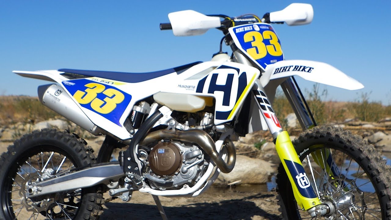2018 Husqvarna FX450 - Dirt Bike Magazine - YouTube