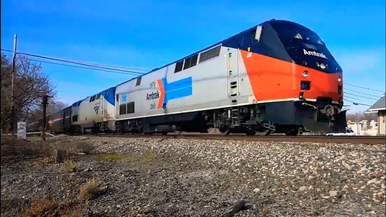 Amtrak P048 Lake Shore Limmited With AMTK #156 At Despatch Junction In ...