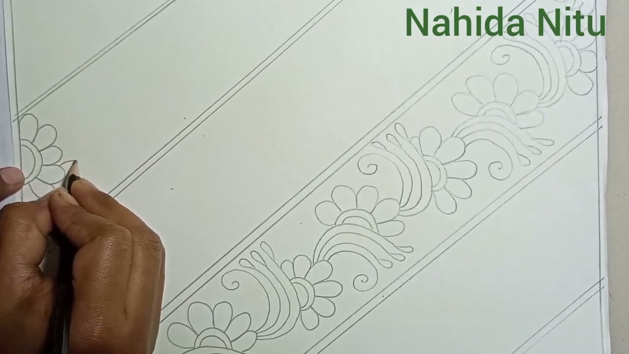 New, নতুন, Nakshi Katha Design & Drawing, অসাধারণ নকশিকাঁথা ডিজাইন আকার ...