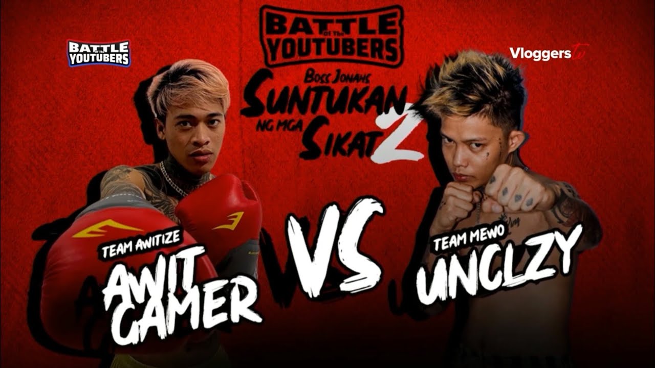 Battle Of The Youtuber - Awit Gamer Vs Unclzy (Boxing Match Full ...