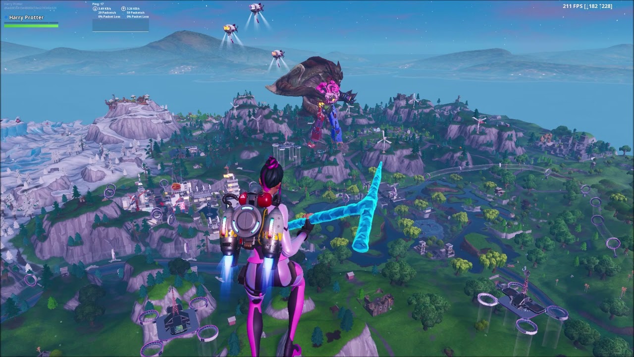 Robot vs. Monster Final Showdown event (Fortnite BR) - YouTube