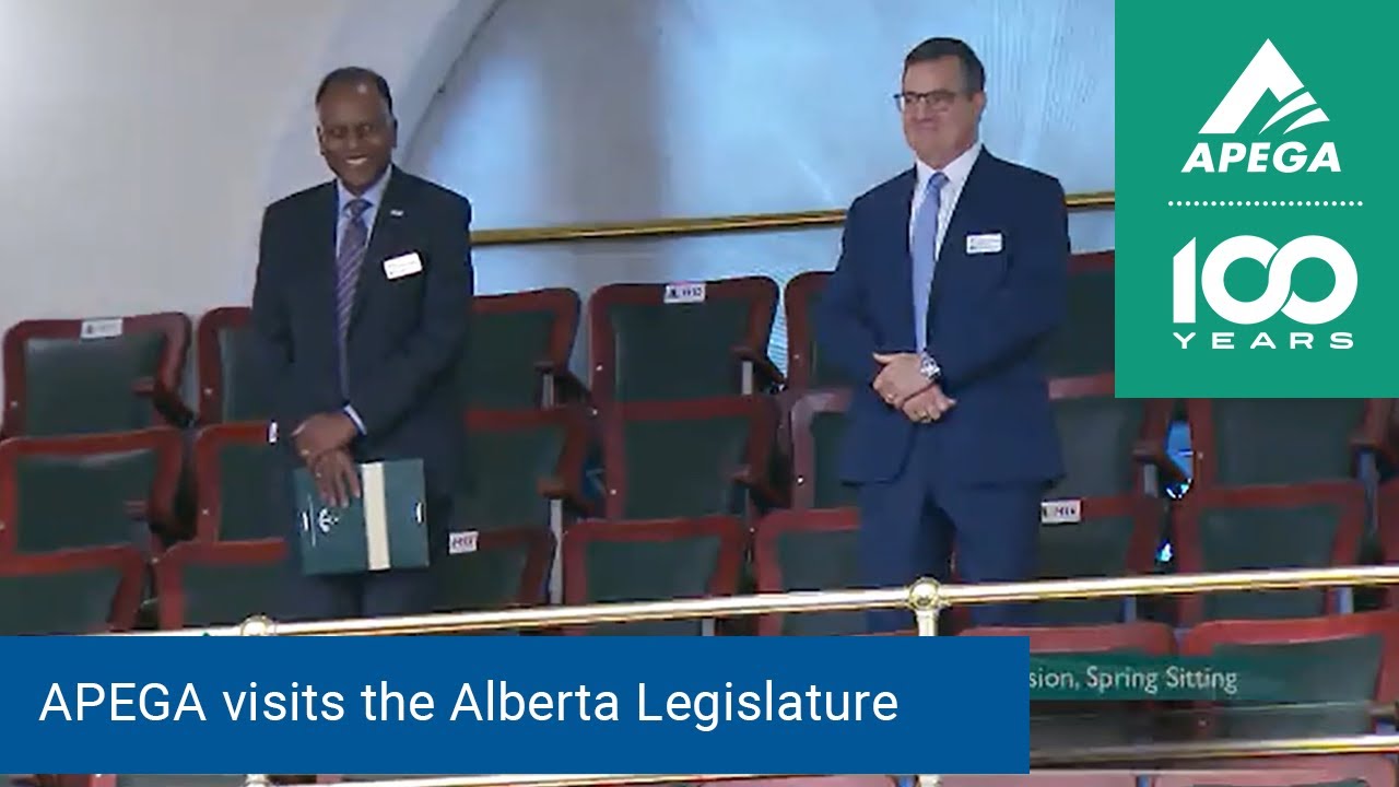 APEGA Registrar & CEO and Council President Visit the Alberta ...