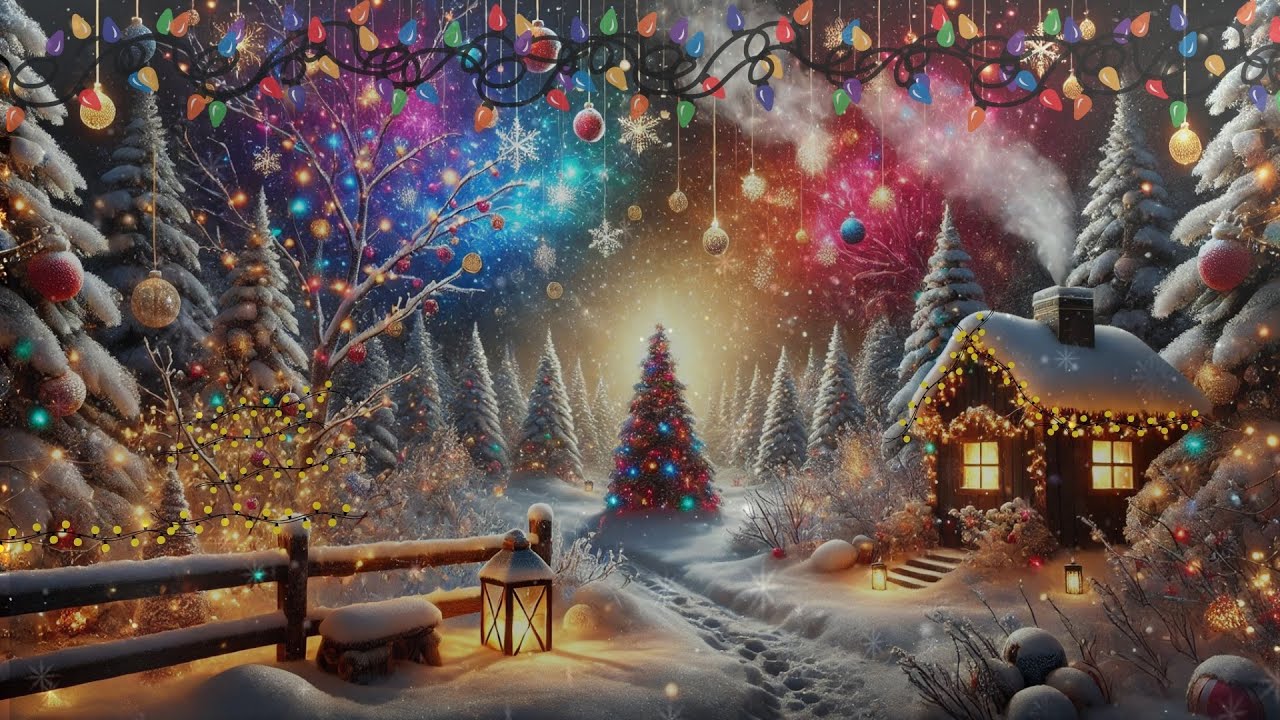 Rotating Holiday Scenes and Music Happy Holidays from Our Crew to You ...