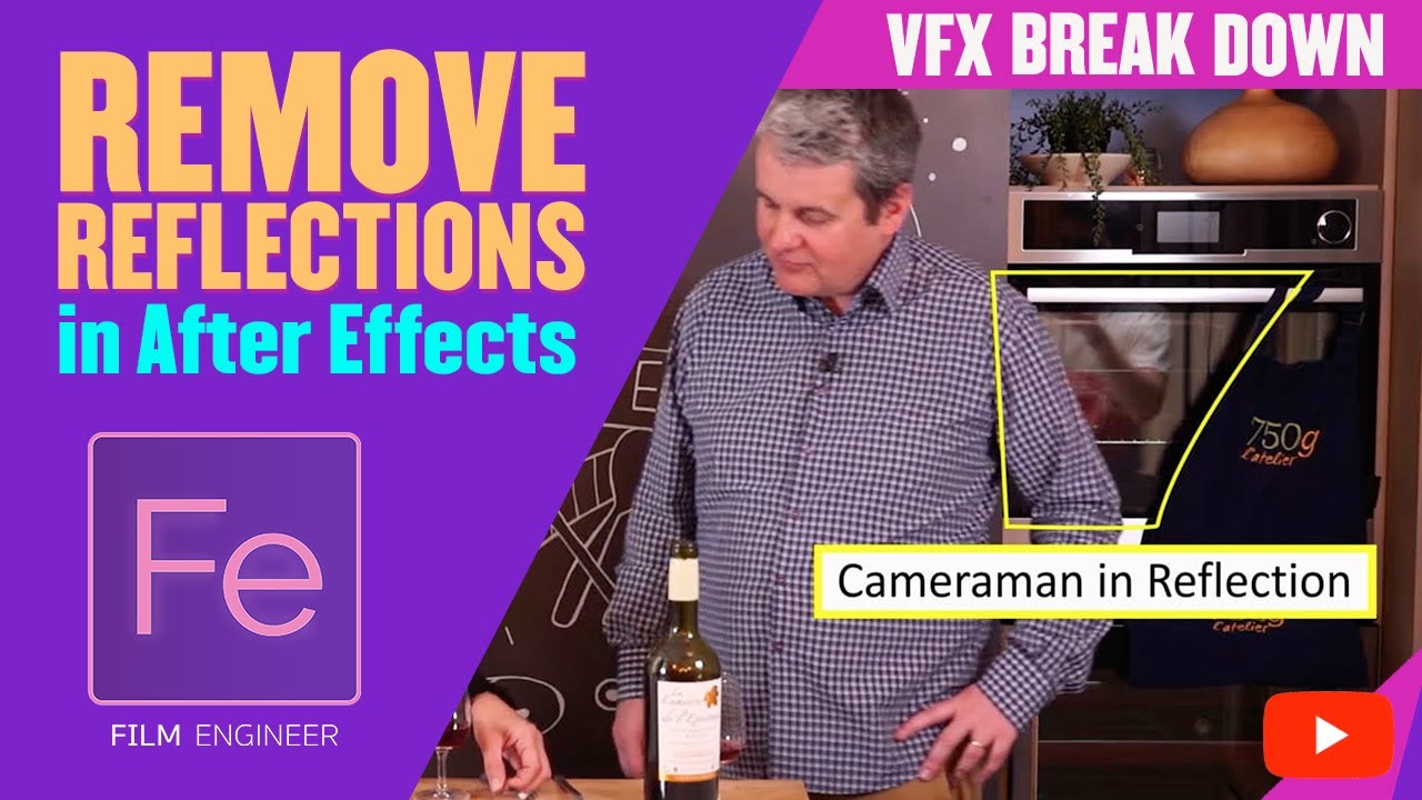 Camera in Reflection | Removal | VFX Breakdown | Film Engineer - YouTube