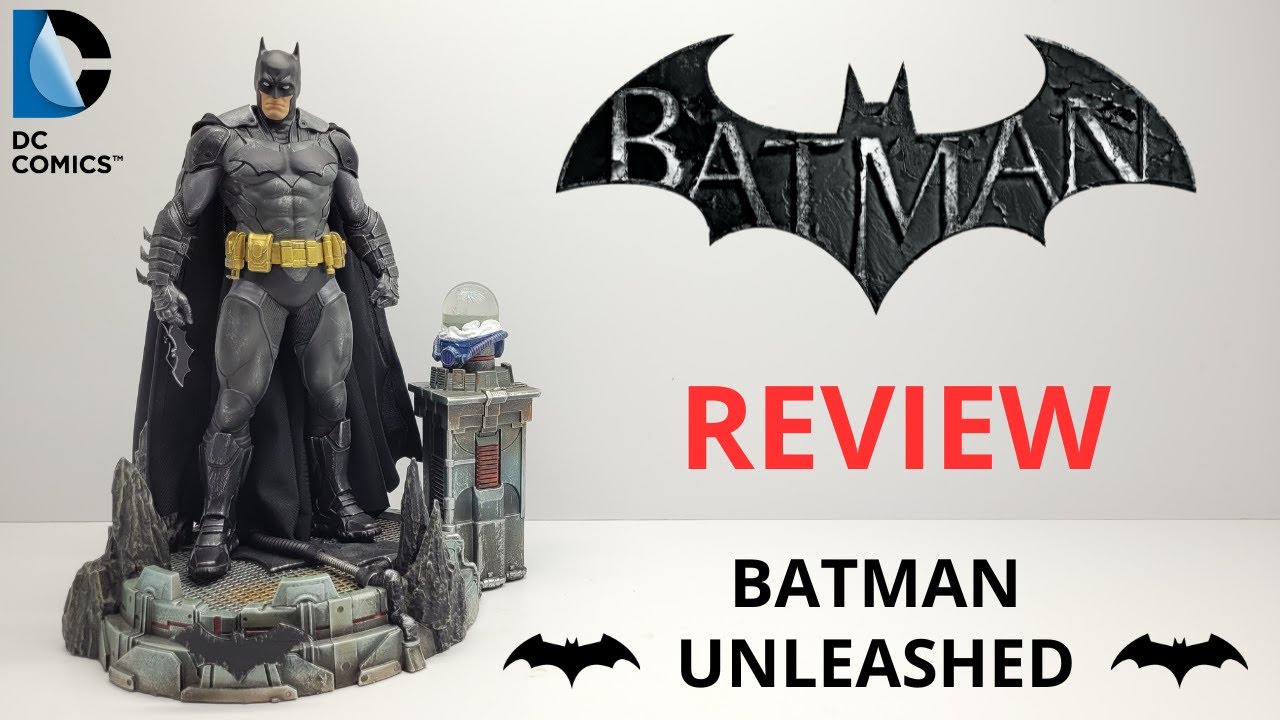 Review Batman Unleashed Iron Studios - YouTube