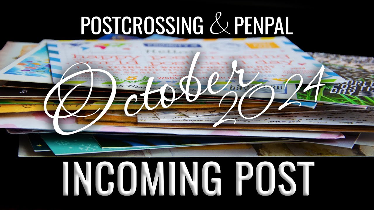 📬 INCOMING post | Oct 2024 | #10 | Welcome to my mailbox ...
