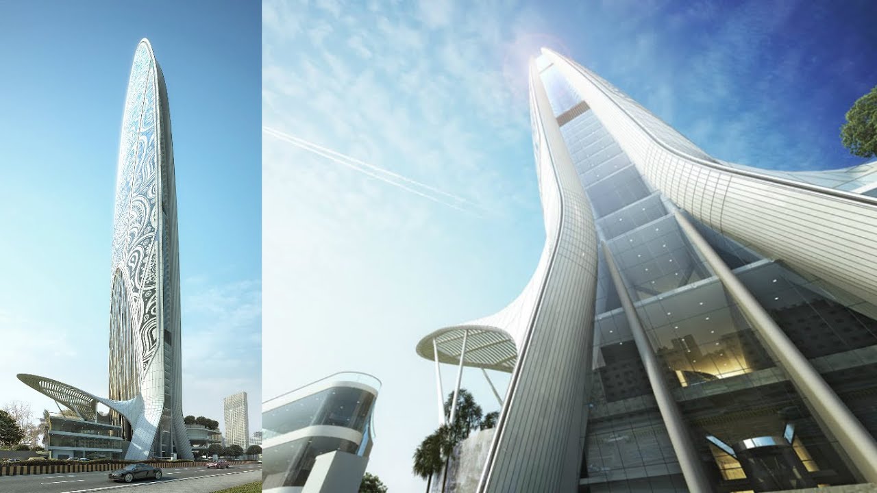 LOWER PAREL mumbai - Namaste Tower 300 m - W Hotel en India - YouTube