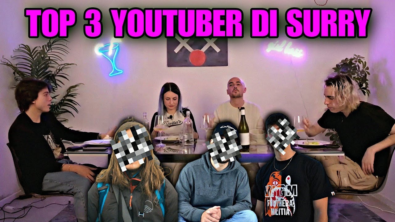 GRENBAUD CHIEDE a SURRY la TOP 3 dei suoi YOUTUBER PREFERITI - YouTube
