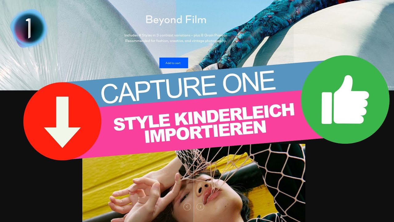 Capture One 16.3 / C1-Style importieren leicht gemacht - YouTube