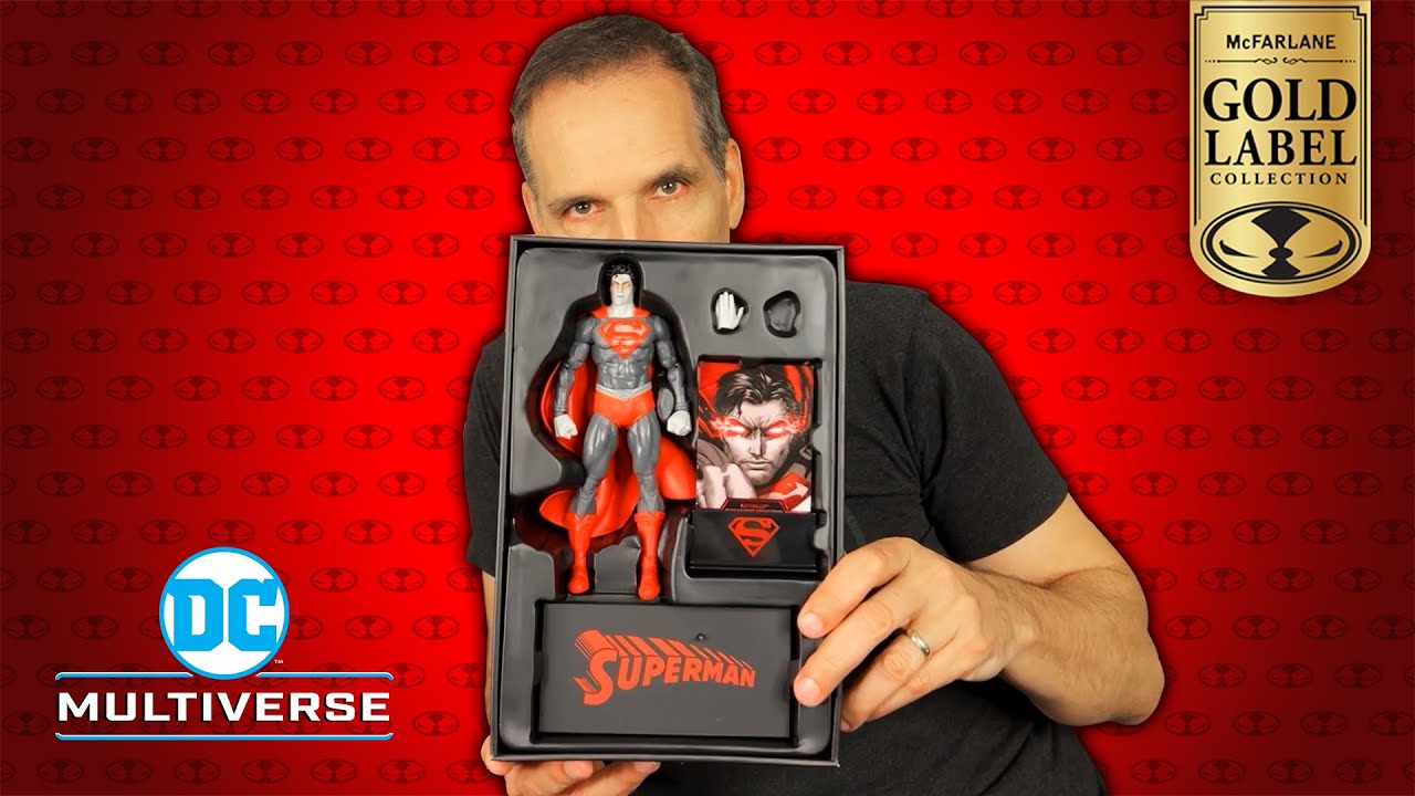 Todd McFarlane Presents | Superman Black & White ACCENT Edition (Gold ...