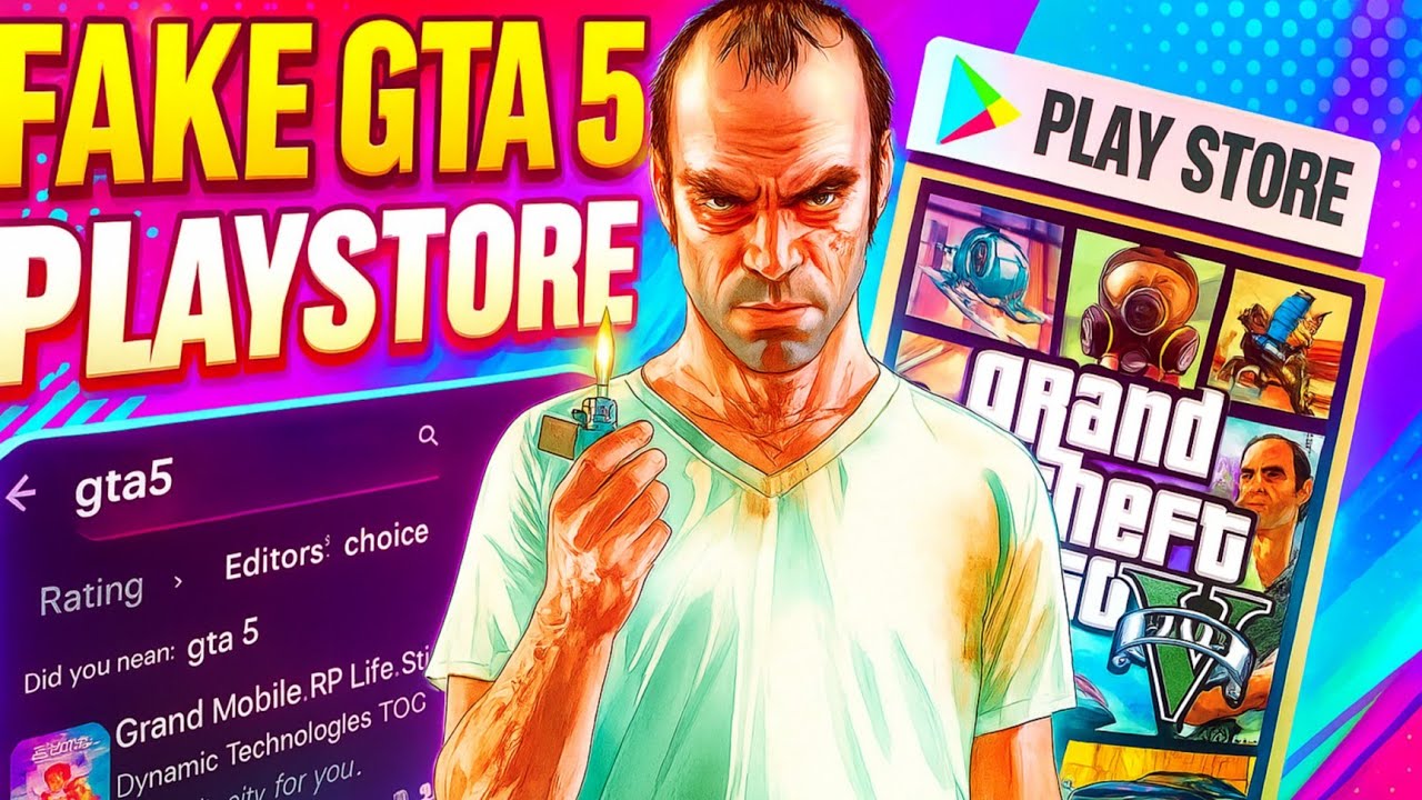 Top 5 Fake GTA 5 Games on Play Store - YouTube