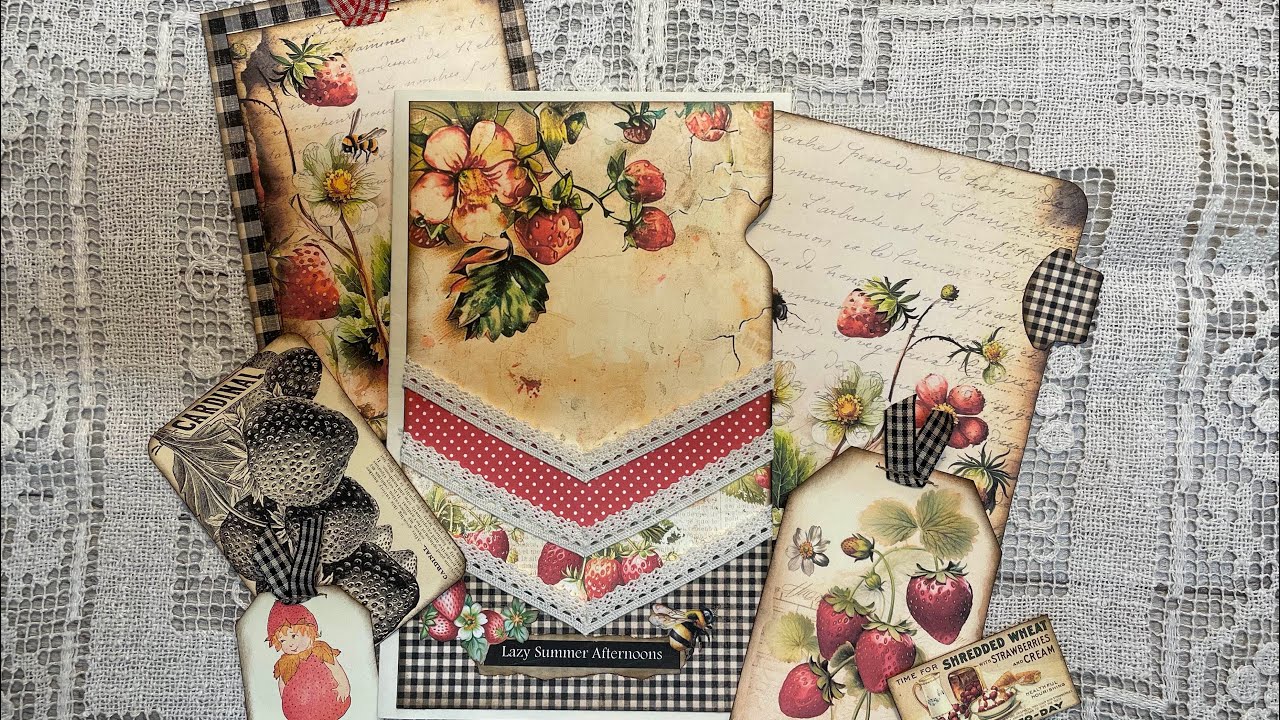 Fun Triple-V Layered Pocket! Come Craft with Me! - YouTube